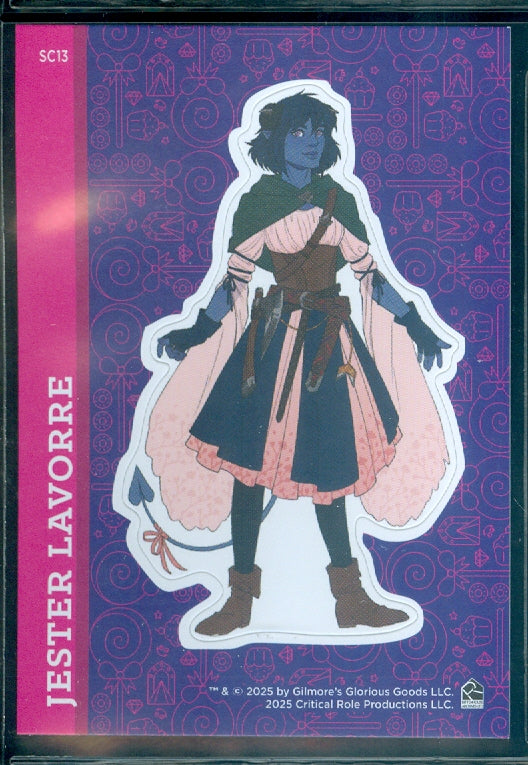 Critical Role 10th Anniversary ( SC 13 ) Jester Lavorre Character Stic ...